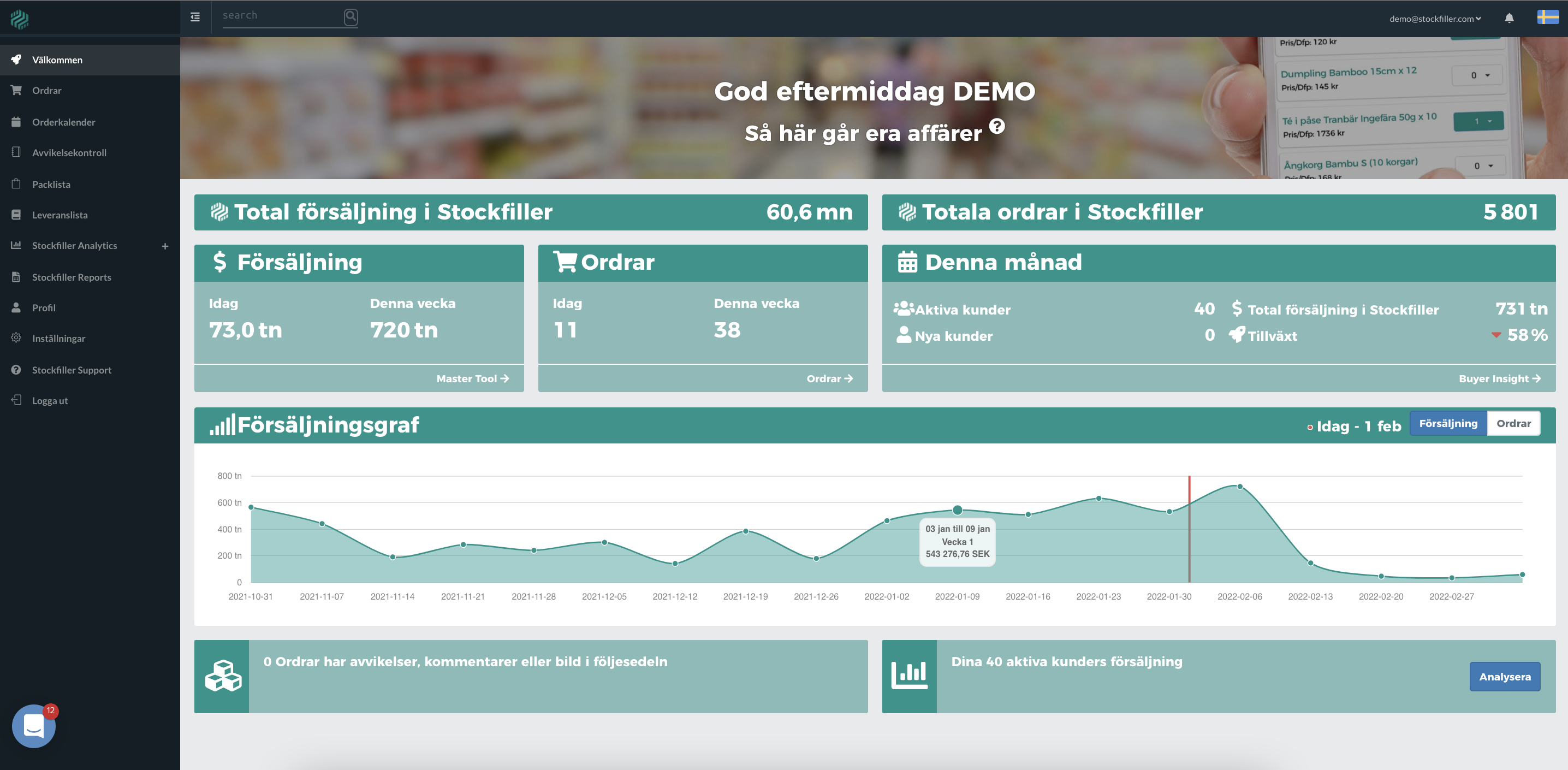 Introguide - Så kommer du igång med Stockfiller – Hjälpcenter